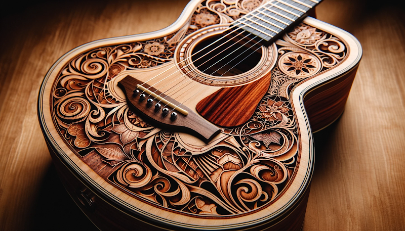 Laser Engraved Guitar: How to Customize Your Guitar – OMTech