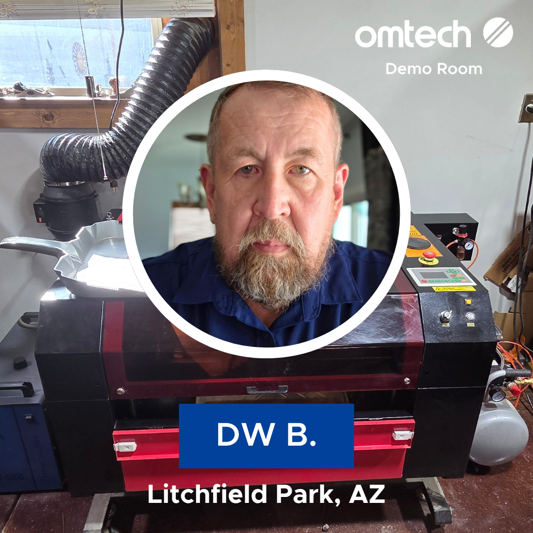 Laser Engraving in Litchfield Park, Arizona | Demo Room Host - DW B ...